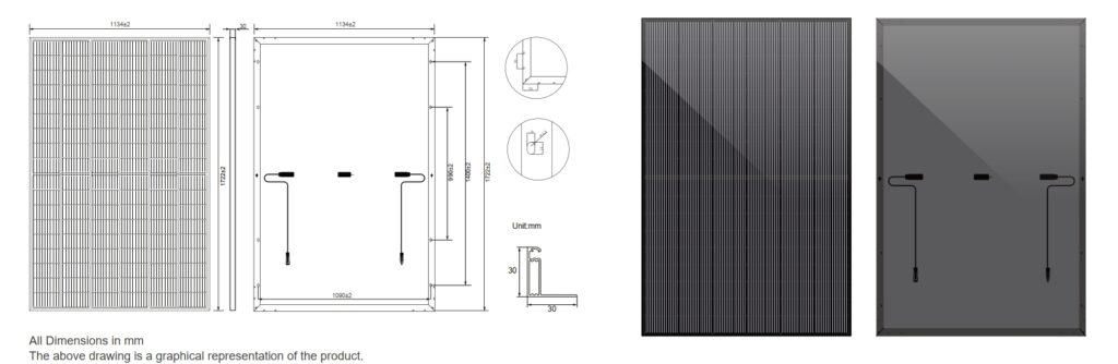 All Black 410-430W TOPCon Mono Half Cell PV-Module - MJK Power- China ...