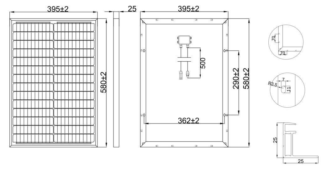 40 Watt Mono Solar Panel - MJK Power- China PV Module Solar Panel Supplier